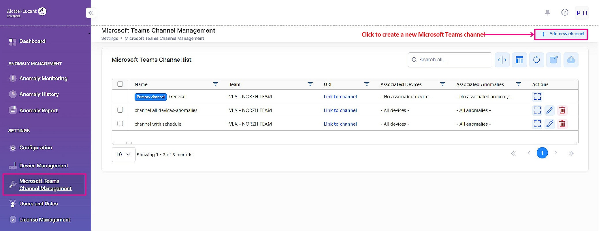 Microsoft Teams List Management